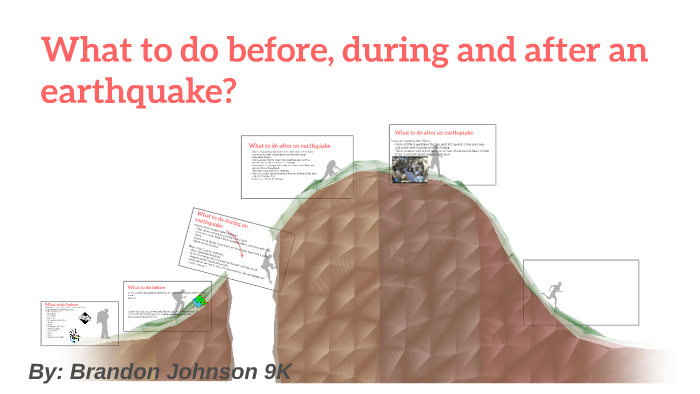 What to do before, during and after an earthquake? by Brandon Johnson ...