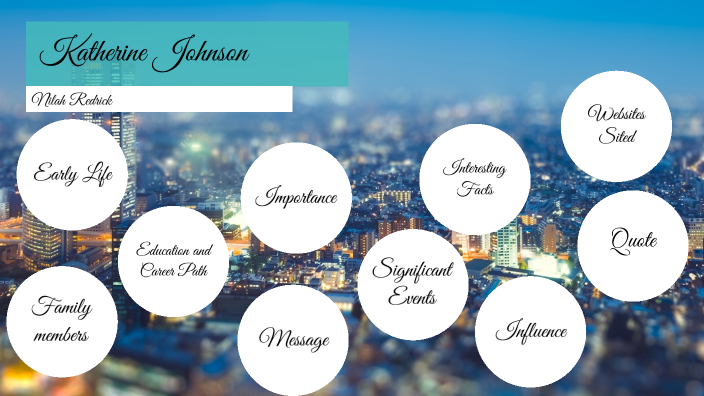 Katherine Johnson-Nilah by Nilah Redrick on Prezi