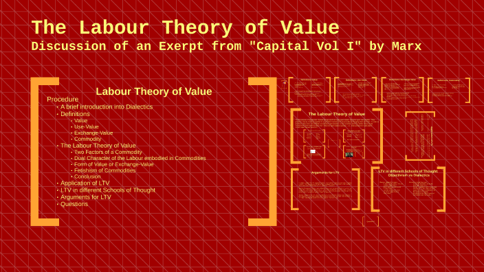 Labour Theory of Value by bedran usta on Prezi