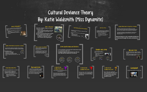 Cultural Deviance Theory by kaitlyn waldsmith on Prezi
