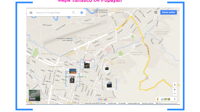 Mapa Turistico De Popayan by Karen Agredo on Prezi