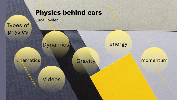 The physics behind cars by Luca Fowler on Prezi