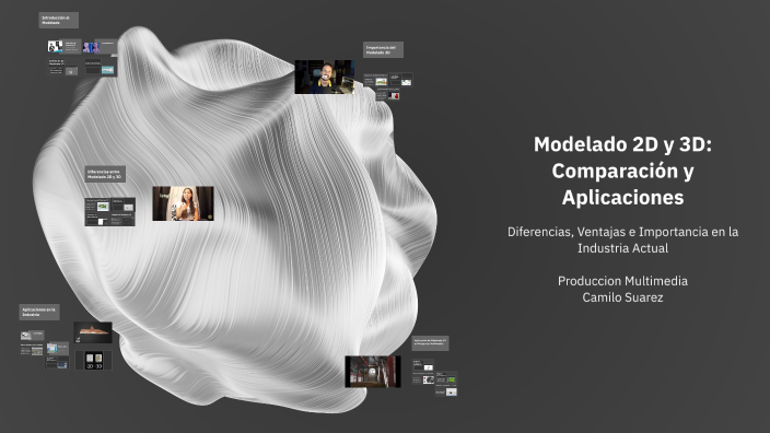 Modelado 2D y 3D: Comparación y Aplicaciones by camilo andres suarez mejia on Prezi