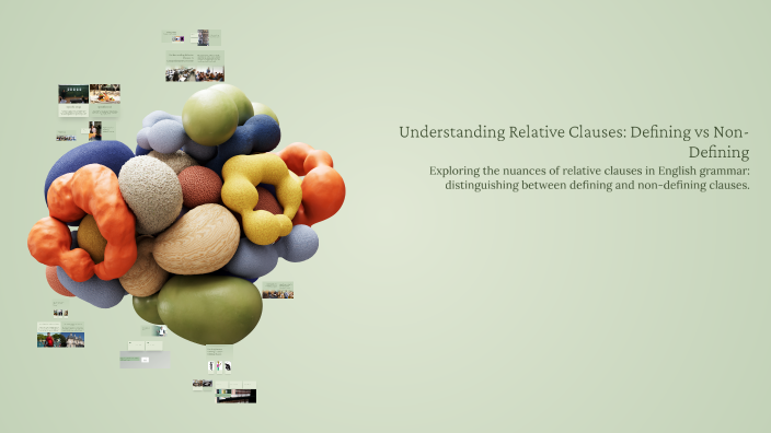 Understanding Relative Clauses: Defining vs Non-Defining by Mohamed ...