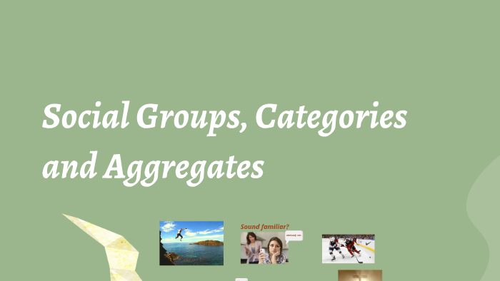 Social Groups, Categories and Aggregates by Jessica Frias on Prezi