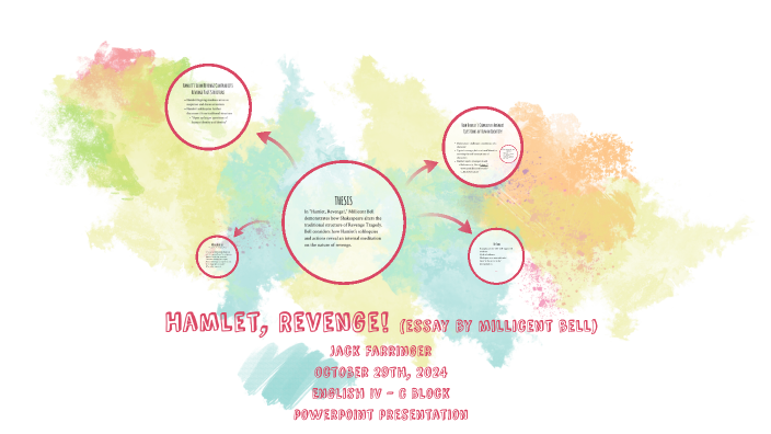 Hamlet, Revenge! (essay by millicent bell) Jack Farringer October 29th ...