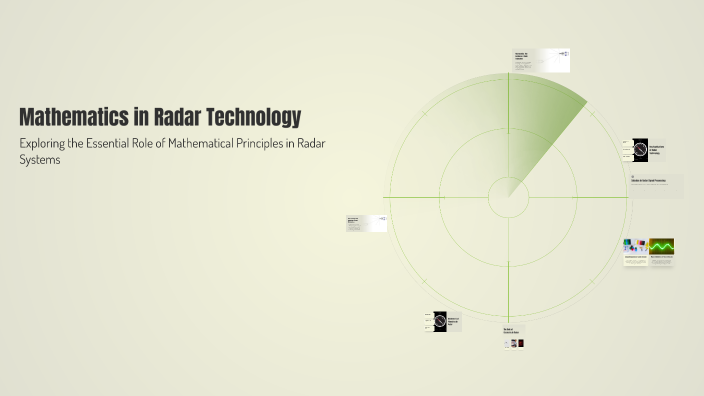 Mathematics in Radar Technology by Munna Alam on Prezi