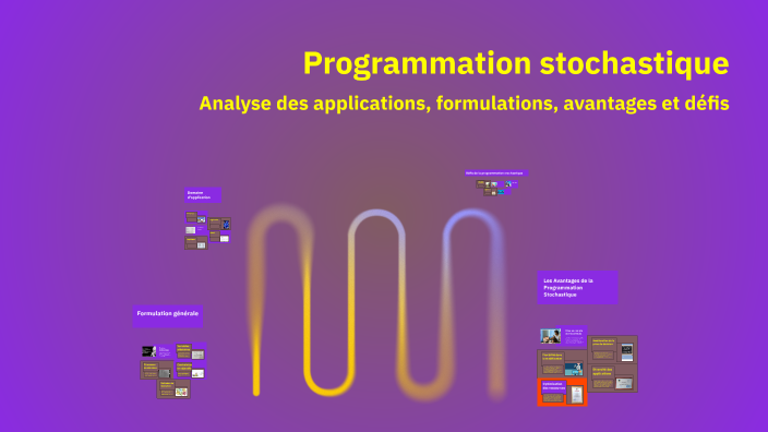 Programmation stochastique by Kerdi Oumaima on Prezi
