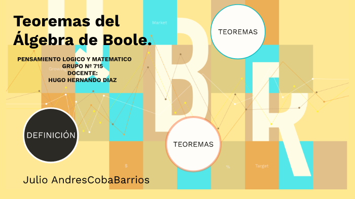 TEOREMAS DEL ALGEBRA DE BOOLE by julio coba on Prezi