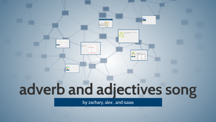 adverb and adjectives song by Mrs. Witts Class on Prezi