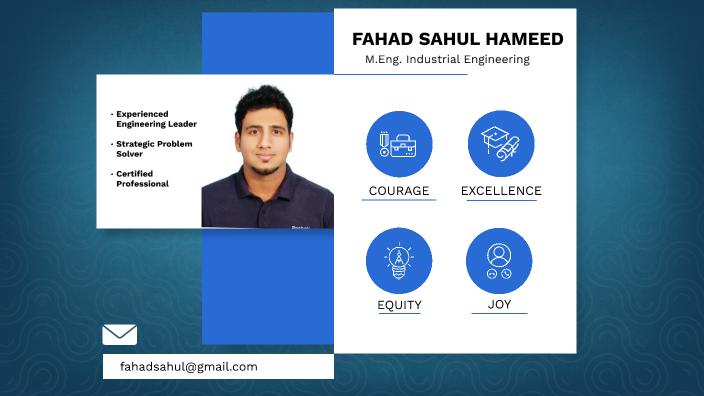 Fahad CV by Faisal Sahul Hameed on Prezi