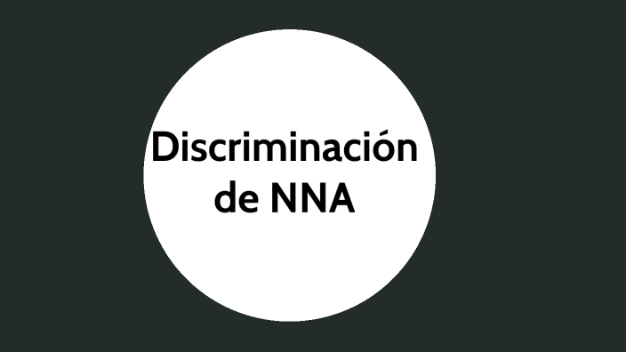 Discriminación de NNA by Sebastian Chapa on Prezi