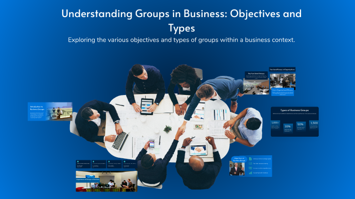 Understanding Groups in Business: Objectives and Types by Sreekanth ...