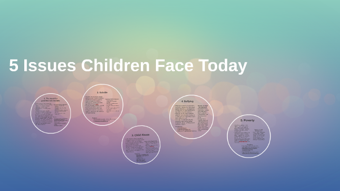 5 Issues Children Face Today by Diana Torres on Prezi