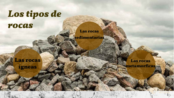Los tipos de rocas by KATERINE LUZ GABRIELA RIVEROS PAUCAR on Prezi