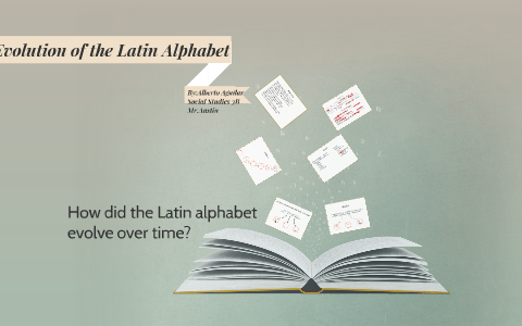 How did the Latin Alphabet evolve by on Prezi