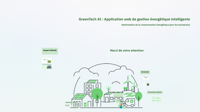 GreenTech AI : Application web de gestion énergétique intelligente by ...