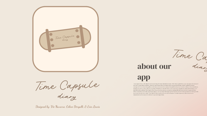 Time Capsule App by Vie Navarro on Prezi