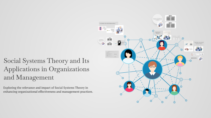 Social Systems Theory and Its Applications in Organizations and ...