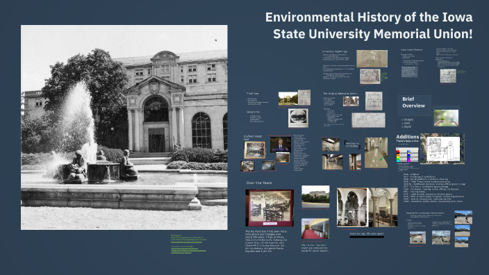 Environmental History of the Iowa State University Memorial Union by ...