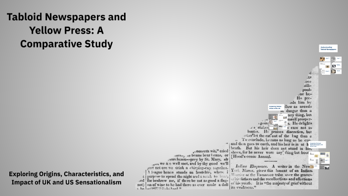 Tabloid Newspapers and Yellow Press: A Comparative Study by Janna Fark ...