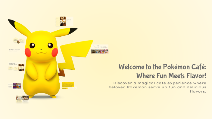 Welcome to the Pokémon Café: Where Fun Meets Flavor! by Widoktor Wąż on ...