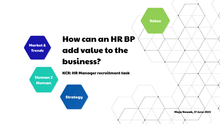 How can an HRBP add value to the business? by Maja K on Prezi