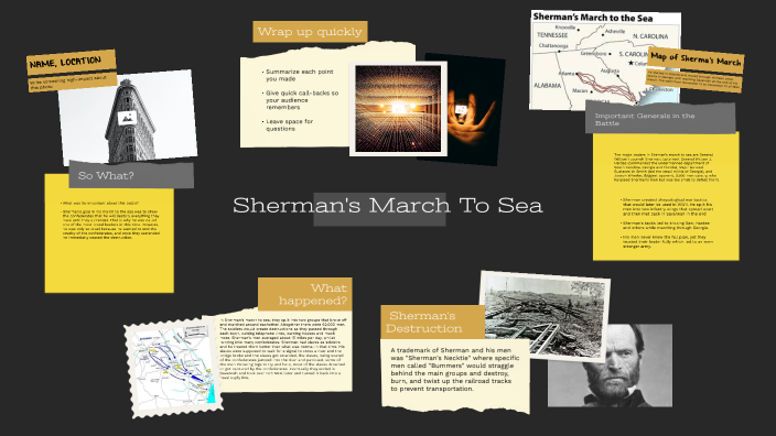 Sherman's March To Sea by Kaelyn Doan on Prezi