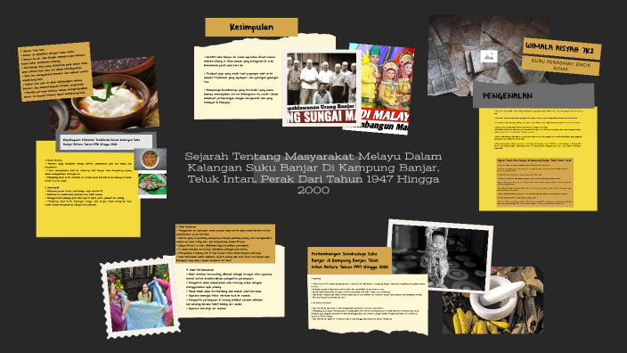 Sejarah Tentang Masyarakat Melayu Dalam Kalangan Suku Banjar Di Kampung ...