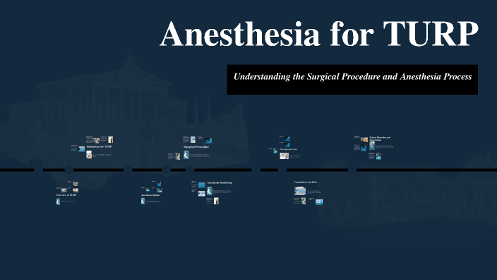 Anesthesia for TURP by Gehad Mohamd on Prezi