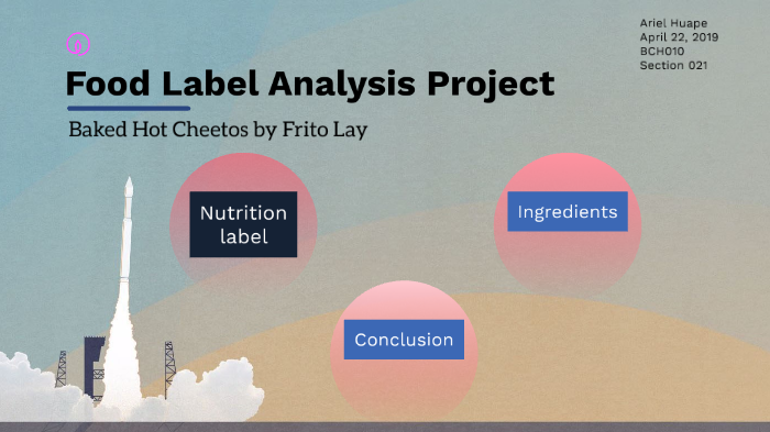 Food Label Analysis by Ariel Huape on Prezi