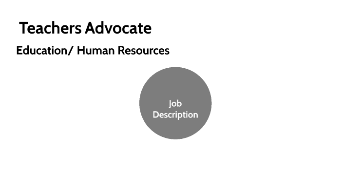 Teachers Advocate by Madison Williams on Prezi