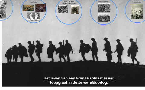 Het leven van een Franse soldaat in een loopgraaf in de 1e w by Paul ...