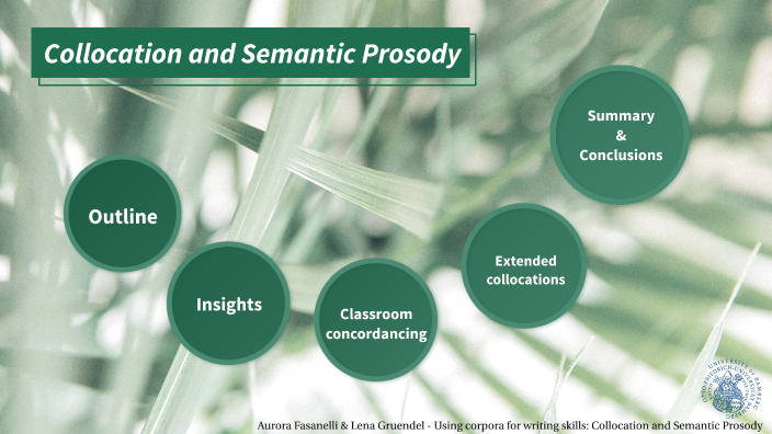 Collocations and Semantic Prosody by Aurora Fasanelli on Prezi