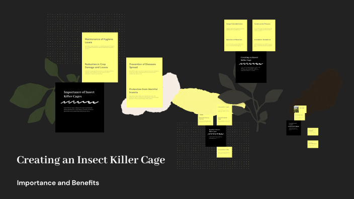 Creating Insect Killer Cage by mariam duski on Prezi