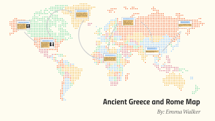 Ancient Greece and Rome Map by Emma Walker on Prezi