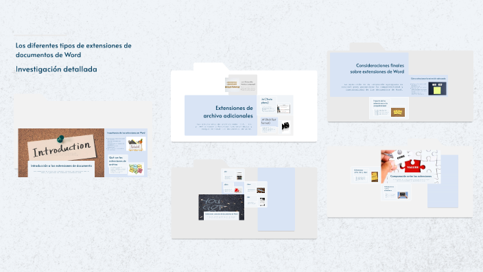 Los diferentes tipos de extensiones de documentos de Word by Jordy ...