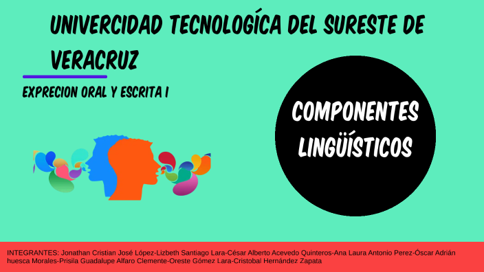 Componentes lingüísticos by Jonathan. Jose on Prezi