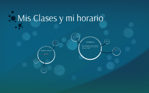 Mis Clases y mi horario by Mason Durden on Prezi