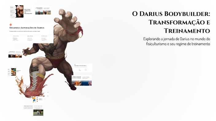 O Darius Bodybuilder: Transformação e Treinamento by Luis Guilherme ...