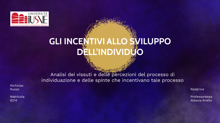 Presentazione tesi magistrale by Nicholas Russo on Prezi