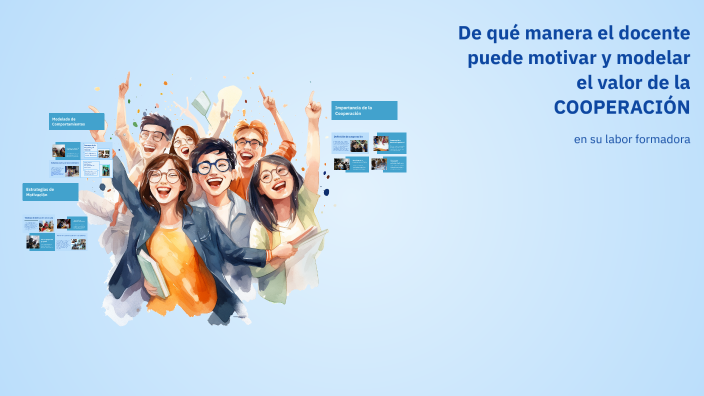 De qué manera el docente puede motivar y modelar el valor de la ...