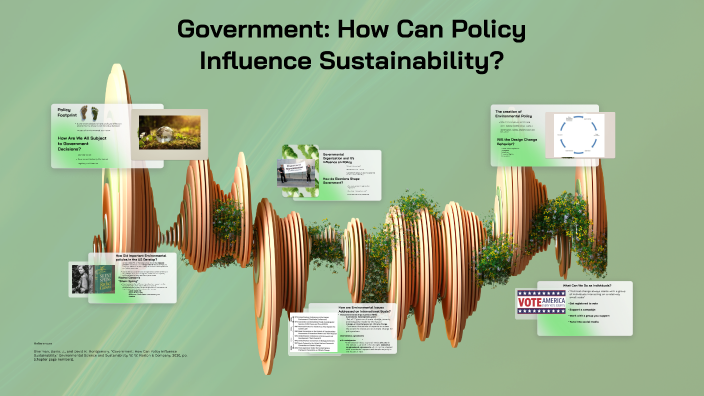 Government: How can Policy Influence Sustainability by Eve Koski on Prezi