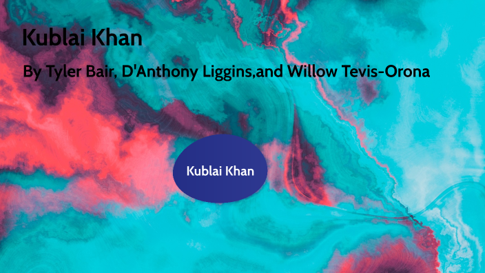 Kublai Khan by Tyler Bair on Prezi