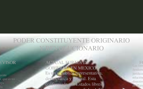 EL PODER CONSTITUYENTE ORIGINARIO Y REVOLUCIONARIO by Maria de Lourdes ...