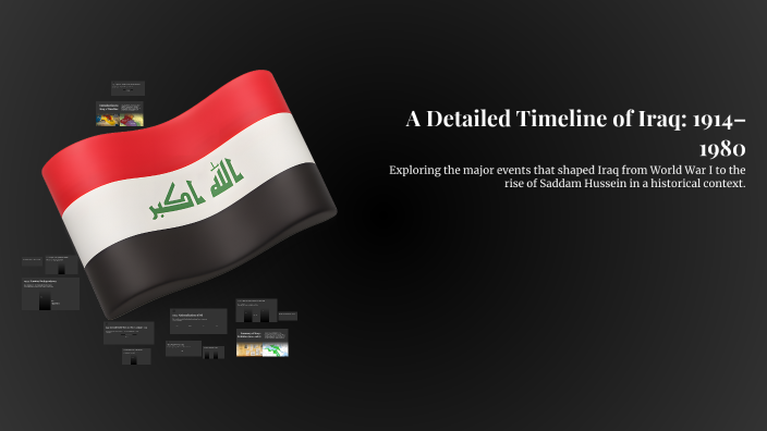 A Detailed Timeline of Iraq: 1914–1980 by Renata Repetto on Prezi