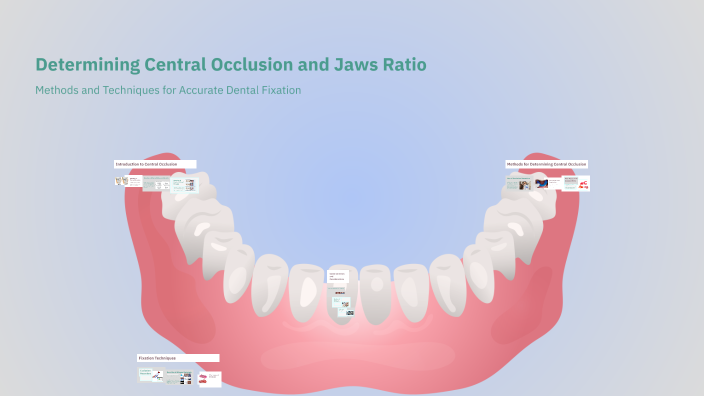 Determining Central Occlusion and Jaws Ratio by Amirhosein Shirini on Prezi