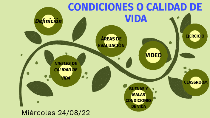 CONDICIONES DE VIDA by Rosa Luis on Prezi