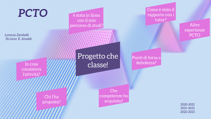 Presentazione PCTO by Lorenzo Zambelli on Prezi