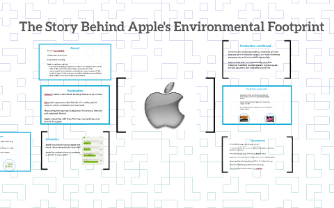 The Story Behind Apple's Environmental Footprint by Cait Michicih on Prezi